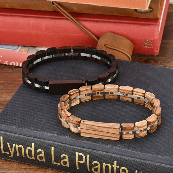 Wood Bracelet - Etsy