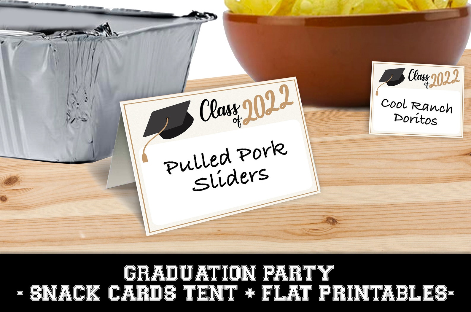 Buffet Labels Tent Card Food Labels Instant Download - Etsy