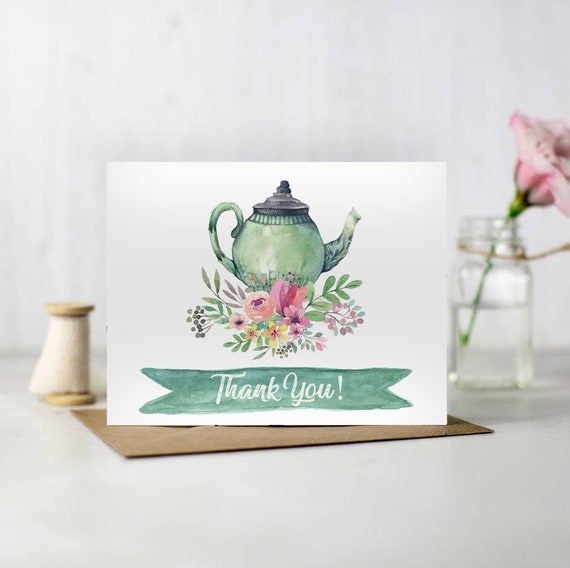 Thank You Wording Bridal Tea