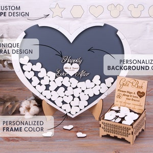 Sea Shell Shape Guest Book Beach Wedding Guestbook Tropical - Etsy