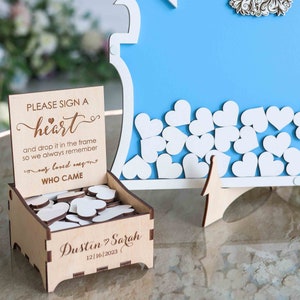 Custom Color Castle Wedding Guest Book Alternative, Wonderland Castle ...