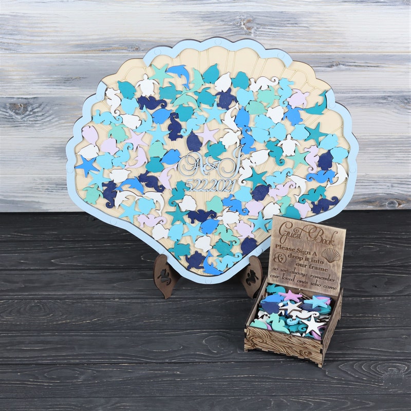 Fish Guest Book - Etsy