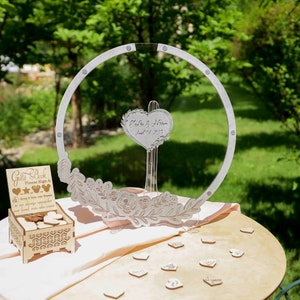 Alternative Guest Book Drop Top Wedding Guestbook Drop Box - Etsy