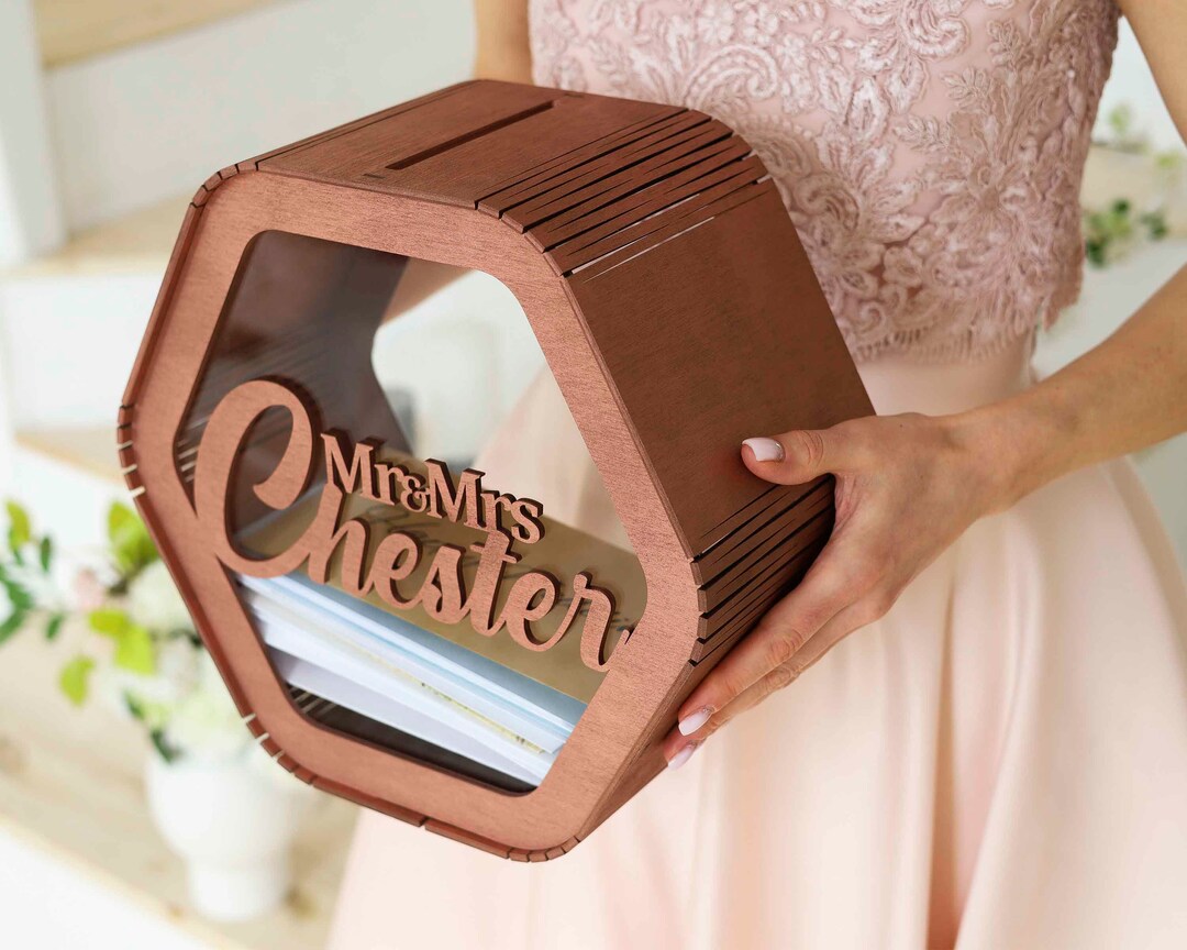 Custom Memory Box, Keepsake Box, Card Box for Wedding, Personalized ...