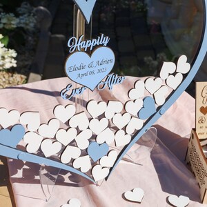 Personalized Wedding Sign, Anniversary Gift, Custom Drop Box, Boho and ...