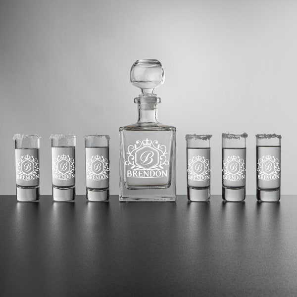 Personalised Vodka Shot Glass - Etsy UK