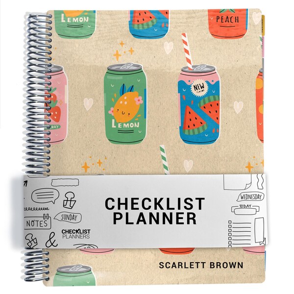 2025 Checklist Planner - Etsy