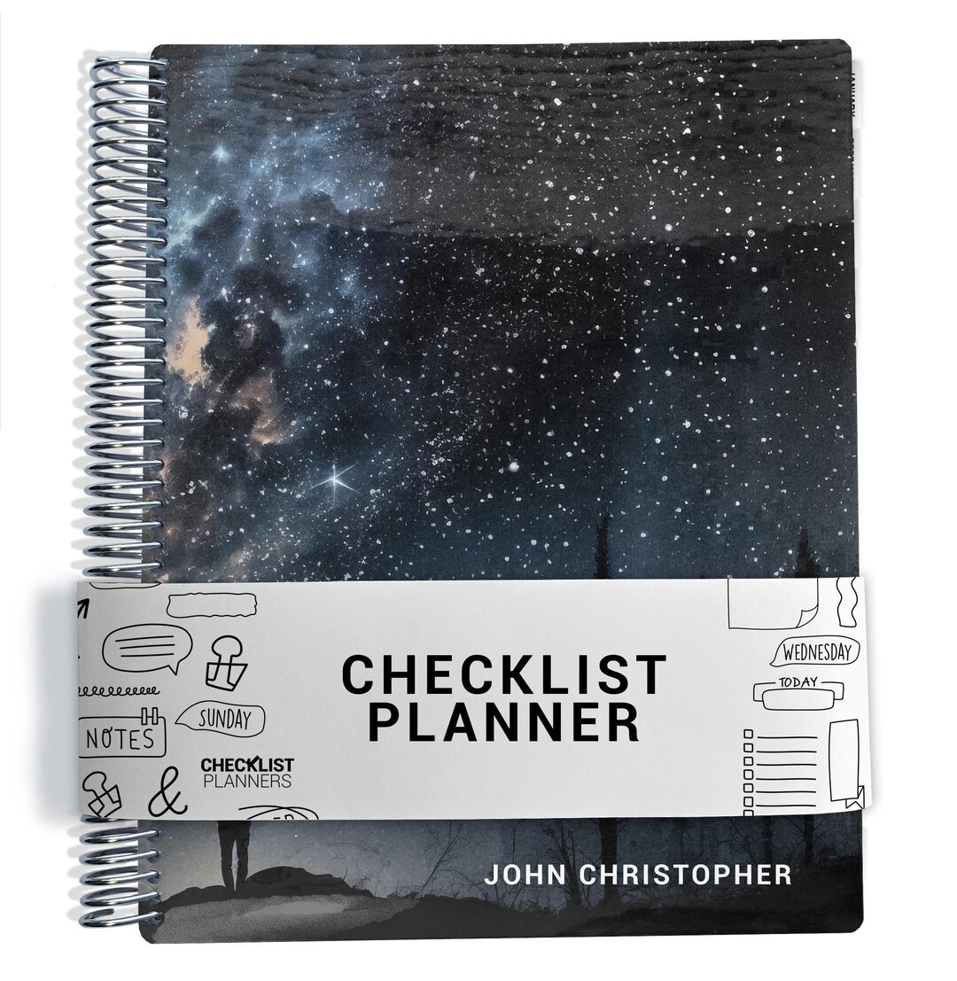 Male Planners for MEN, Checklist Planner, to Do List Planner, 2026-2027 ...
