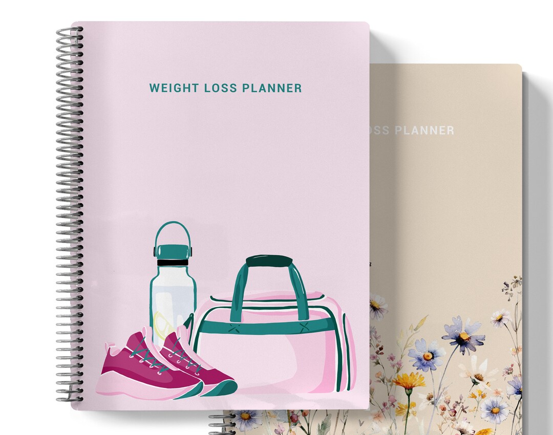 Weight Loss Planner, Weight Loss Tracker, Fitness Planner, Weight Loss ...