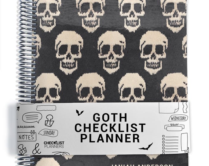 Gothic Notepad Gothic Arch - Stationery Dark Academia Notepad Dark ...