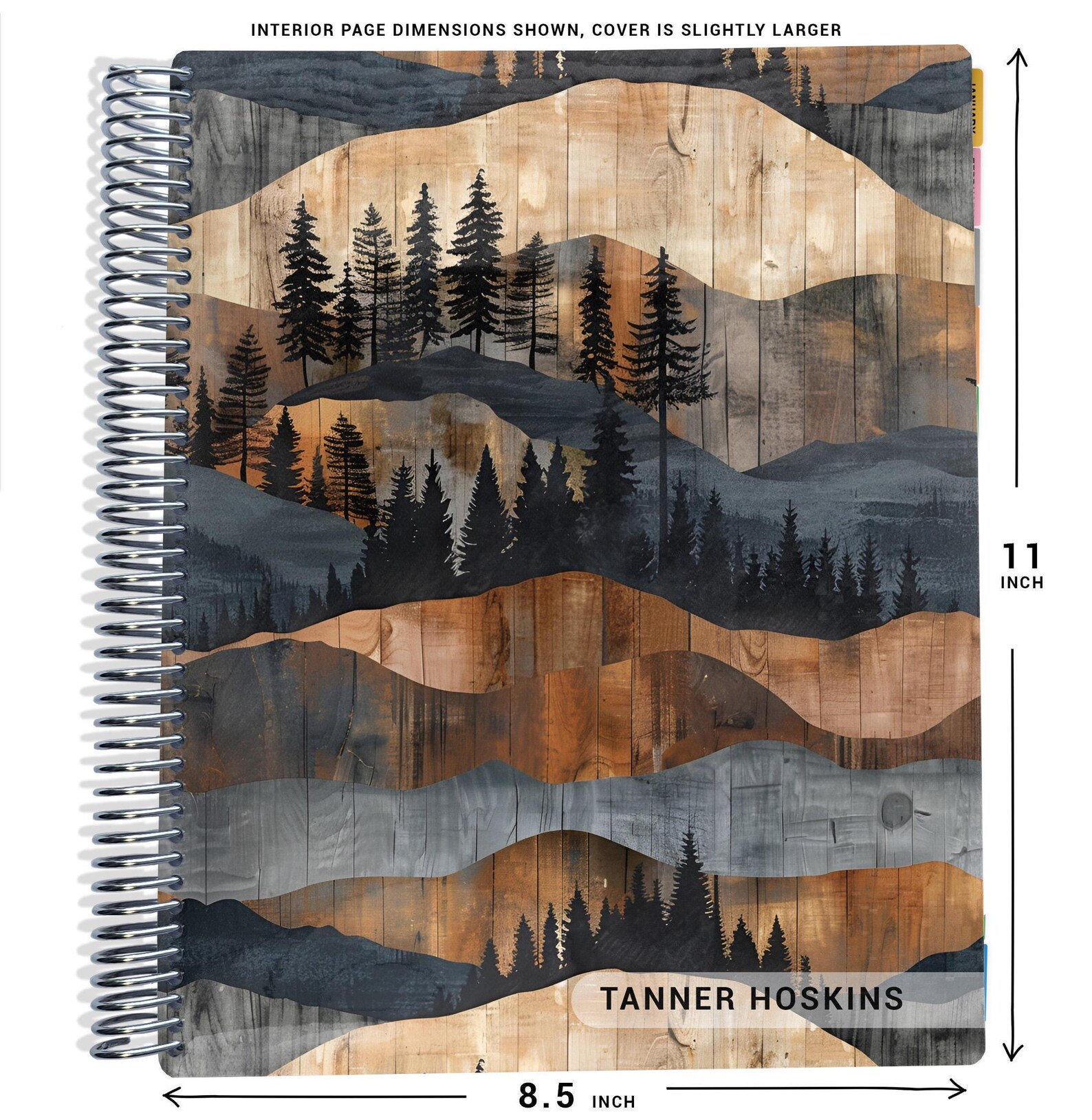 Male Planners for MEN, Checklist Planner, to Do List Planner, 2026-2027 ...