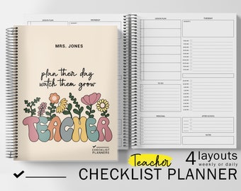 Teacher Planner 2022 2023 - Etsy