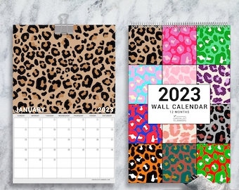 Large Print Calendar - Etsy