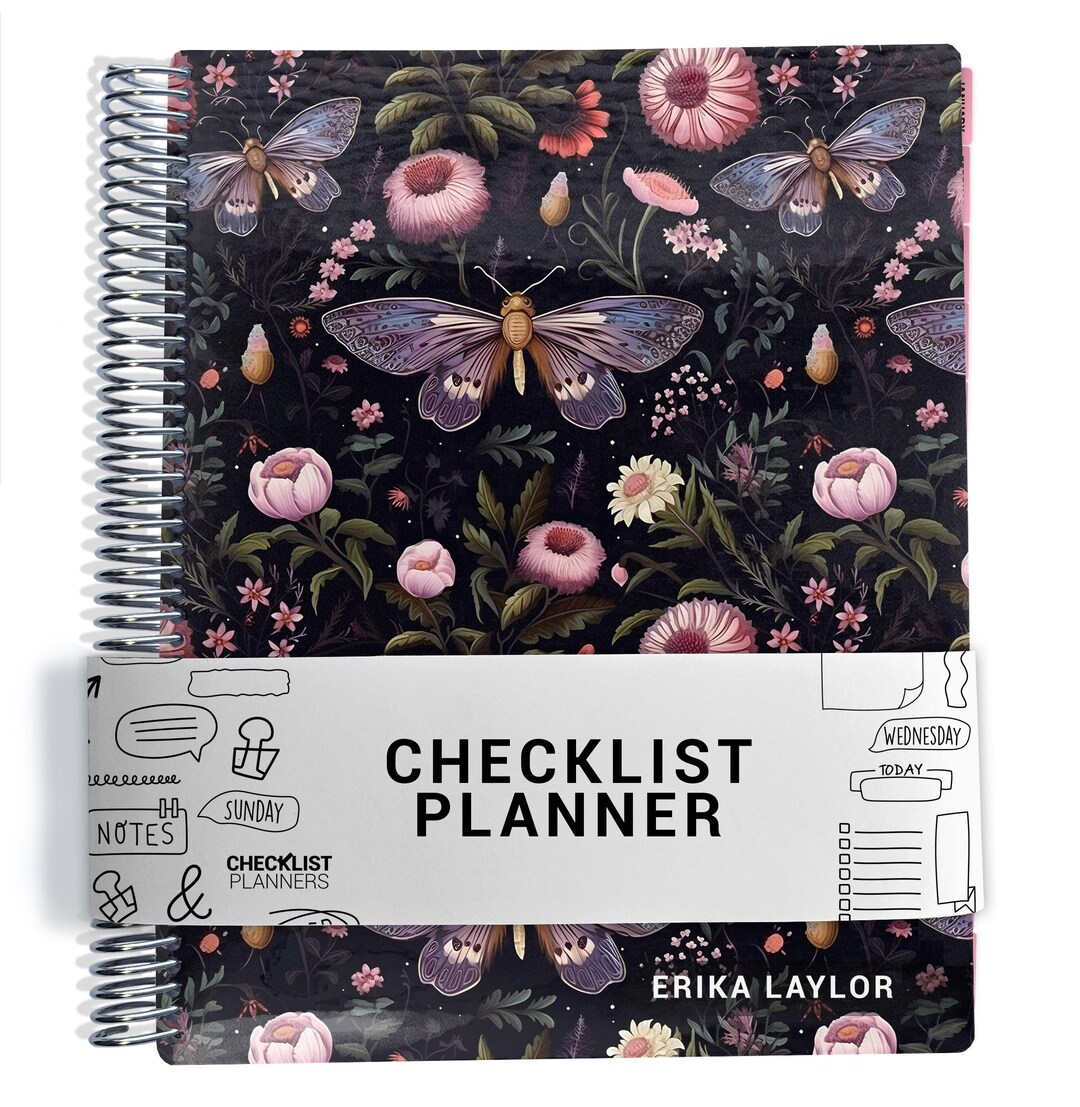Checklist Planner, to Do List Planner, 2025-2026, Personalized Weekly ...