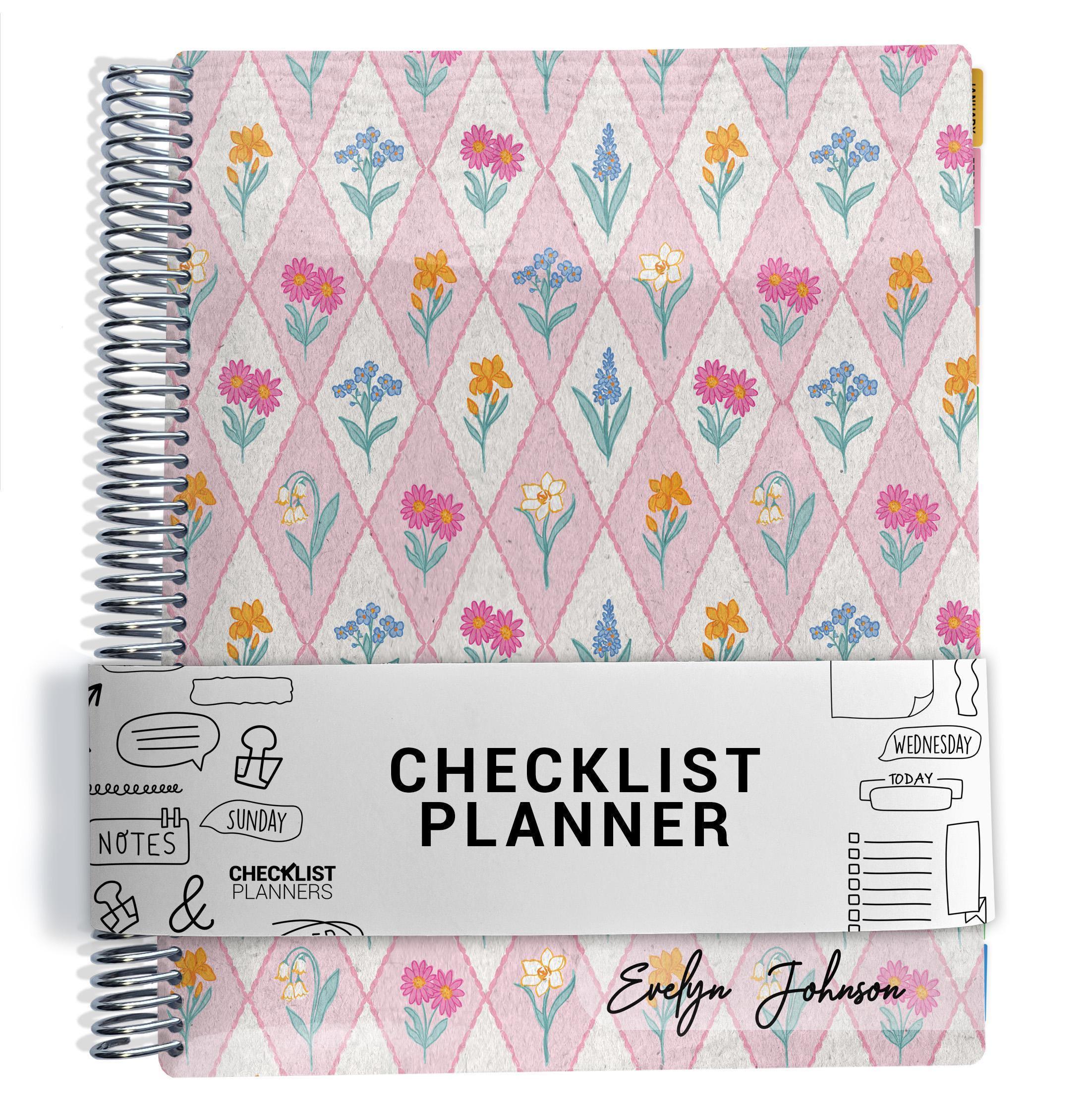Checklist Planner, to Do List Planner, 2026-2027, Personalized Weekly ...