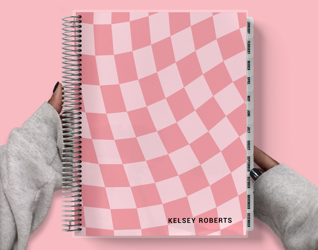 2024 Checklist Daily Planner, Personalized Monthly & Weekly Planner ...