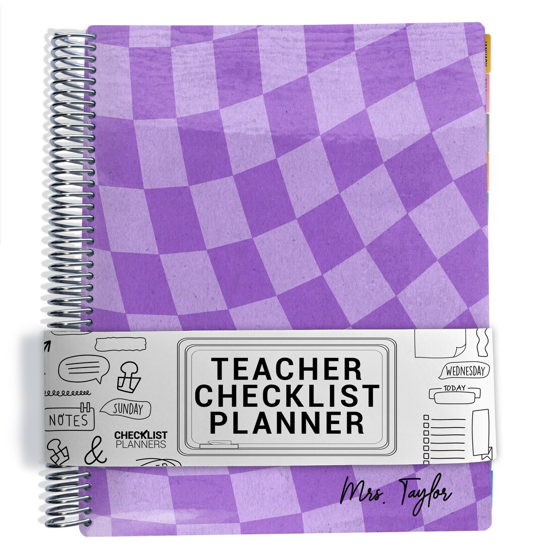 Teacher Planner 8.5x11, 2026-2027 Lesson Plan Calendar, Weekly Teacher ...