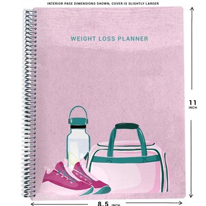 Weight Loss Planner, Weight Loss Tracker, Fitness Planner, Weight Loss ...