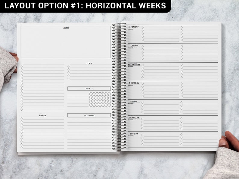 Checklist Planner to Do List Planner Personalized Planner - Etsy