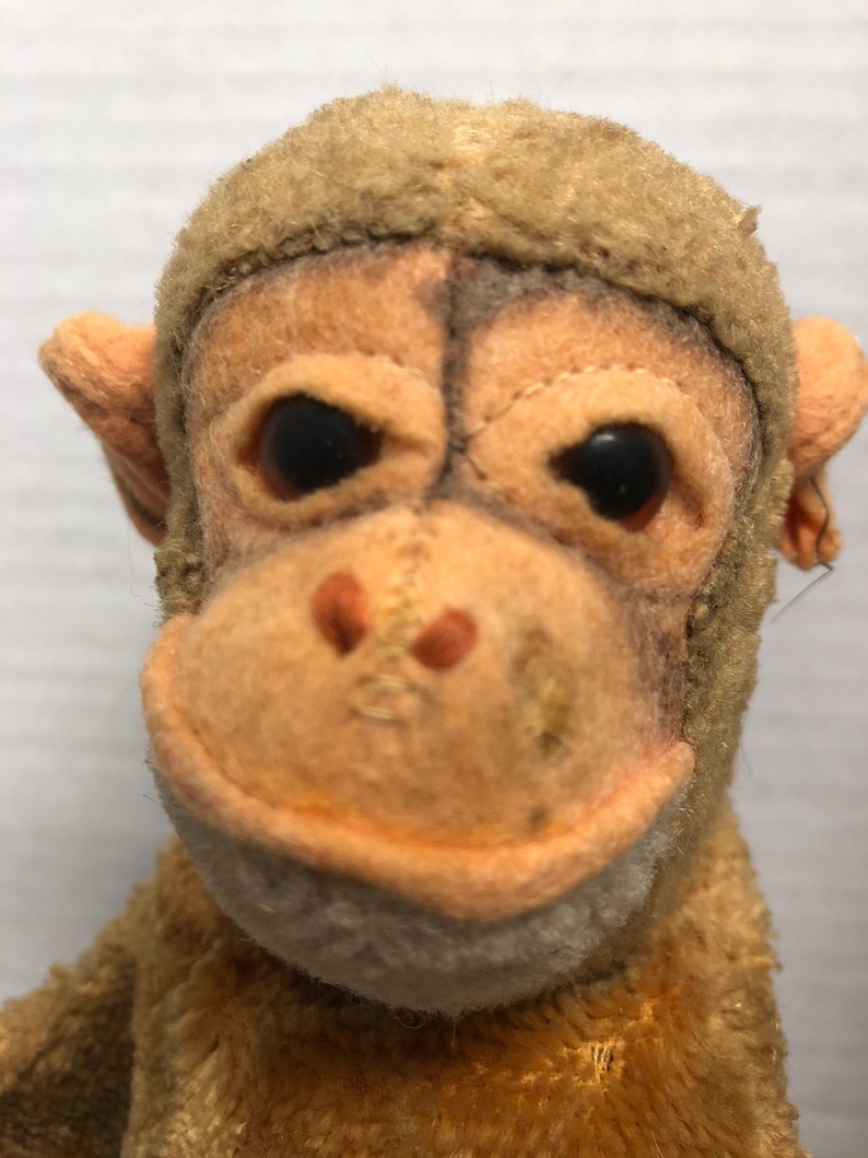 Vintage Antique Monkey Puppet Hand Puppet Doll | Etsy