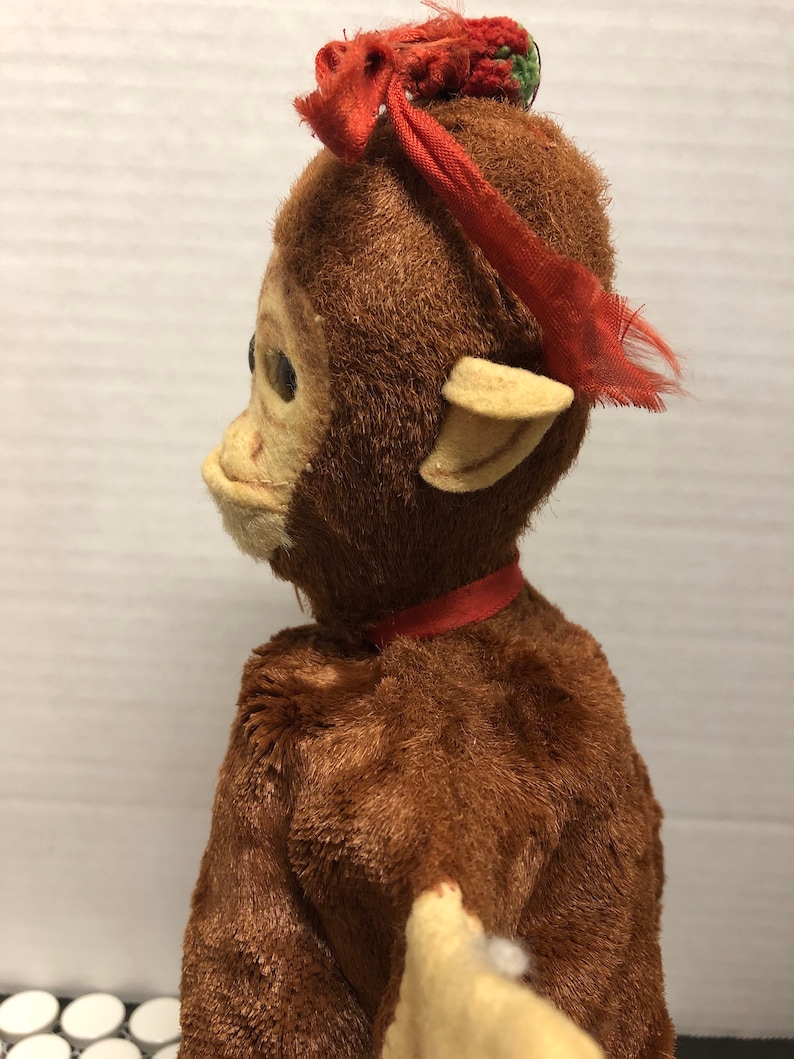 Vintage Antique Monkey Puppet Hand Puppet Doll | Etsy
