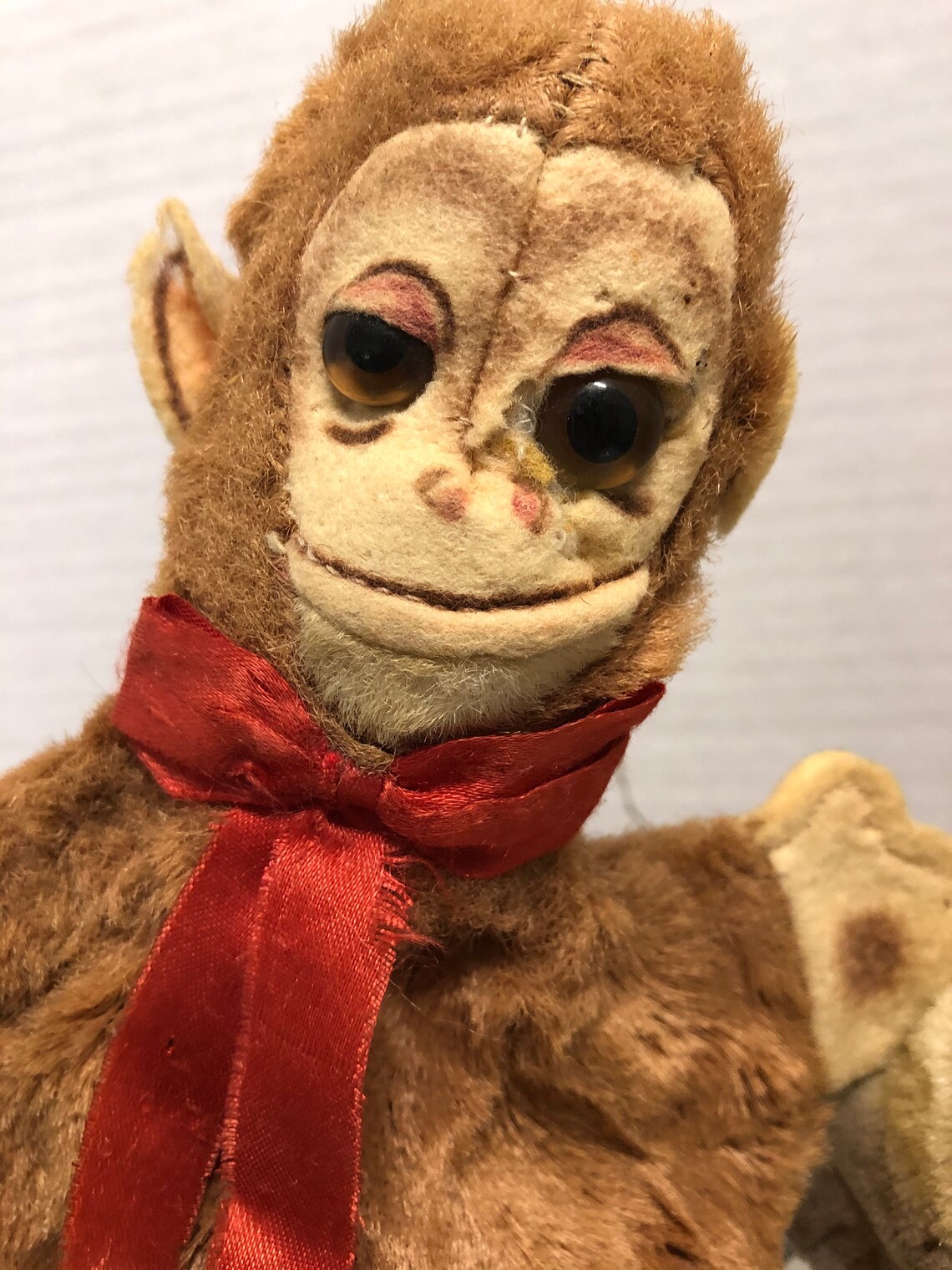 Vintage Antique Monkey Puppet Hand Puppet Doll - Etsy