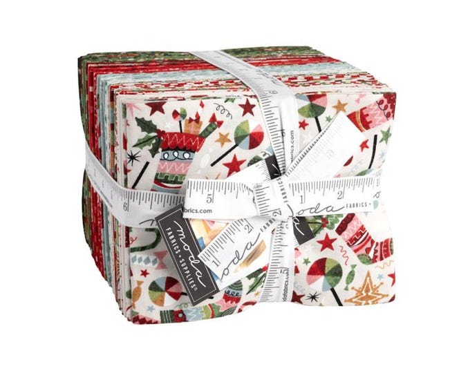 Moda JOLLY GOOD Fat Quarter Bundle by Basic Grey of 33 Selections 100% ...