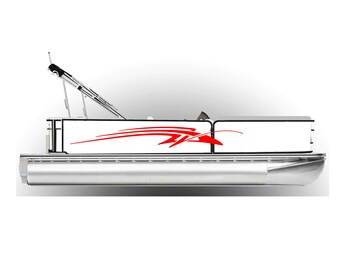 Vinyl Graphics Pontoon Graphics Boat Graphics Many Color - Etsy