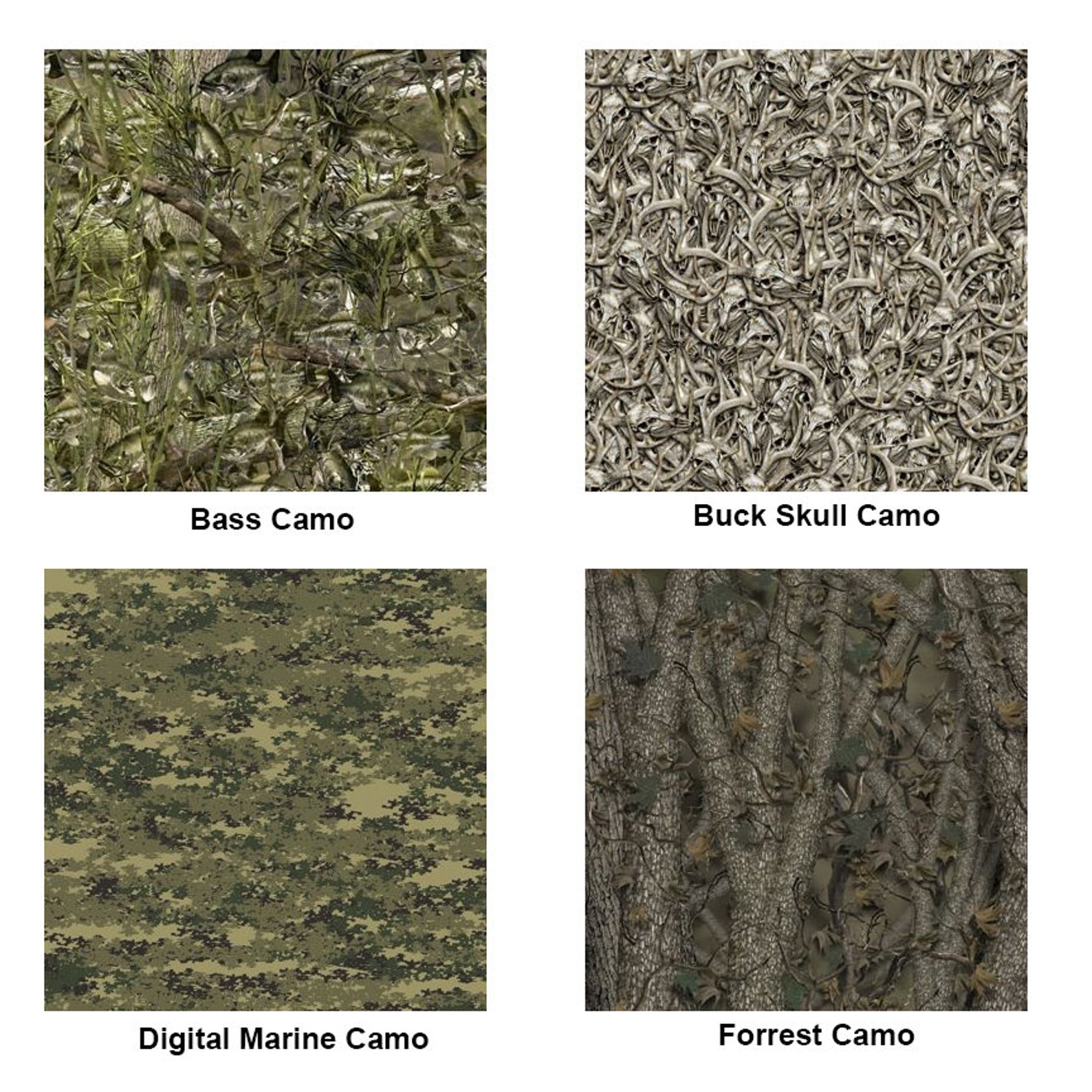 Camo Camouflage Vinyl Graphics Auto Truck Car Boat Trailer | Etsy