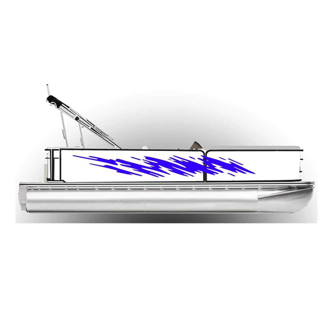 Vinyl Graphics Pontoon Graphics Boat Graphics - Many Color Options ...