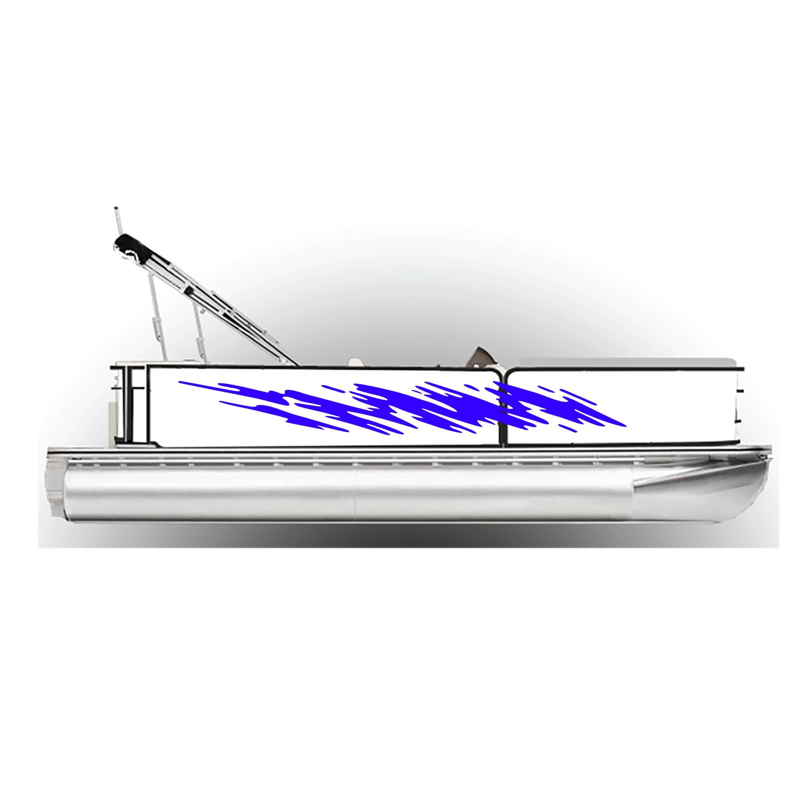 Vinyl Graphics Pontoon Graphics Boat Graphics - Many Color Options ...