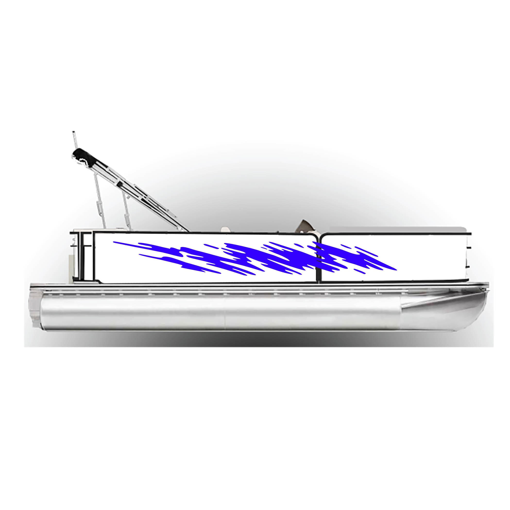 Vinyl Graphics Pontoon Graphics Boat Graphics - Many Color Options ...