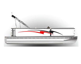 Pontoon Graphics Decals Boat Graphics Decals | Etsy