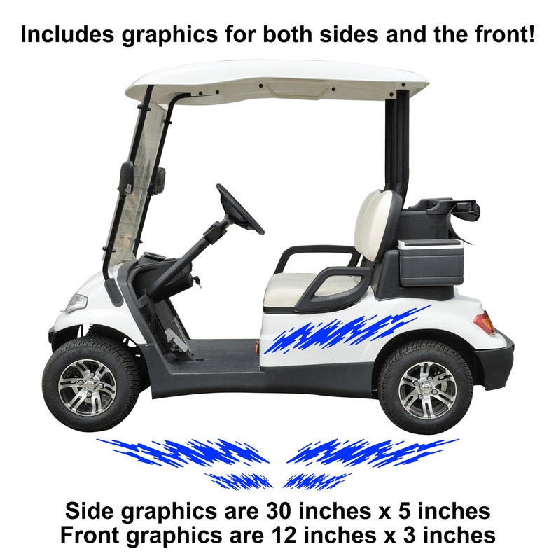 Golf Cart Graphics Vinyl Graphics Decals ATV Decals UTV - Etsy