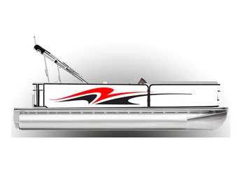 Pontoon Graphics Decals Boat Graphics Decals | Etsy