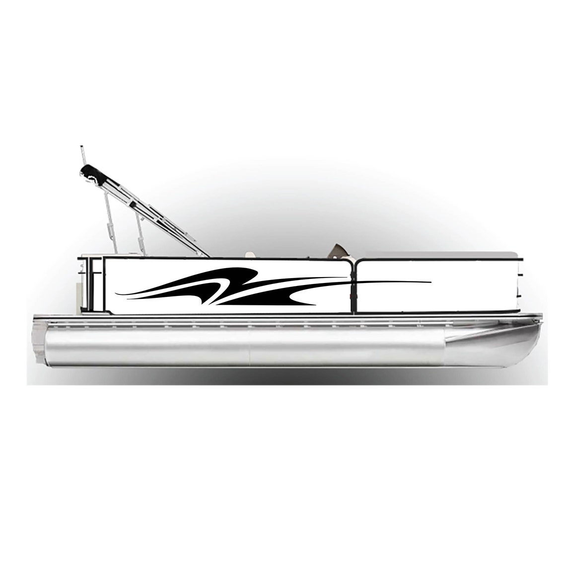 Vinyl Graphics Pontoon Graphics Boat Graphics - Many Color Options ...
