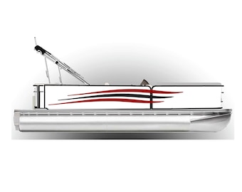 Pontoon Graphics Decals Boat Graphics Decals | Etsy