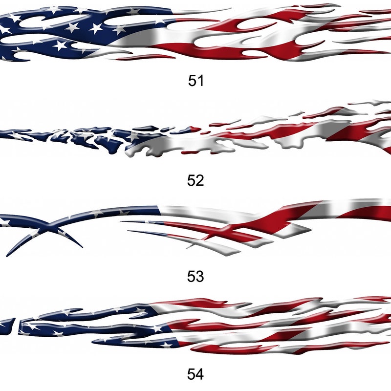 Patriotic Trailer Decals - Etsy