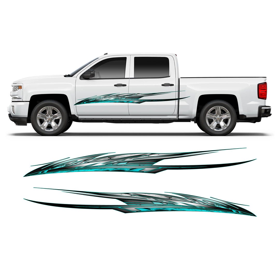 Truck Graphics Auto Graphics Pickup Graphics, Many Color Options, Both ...
