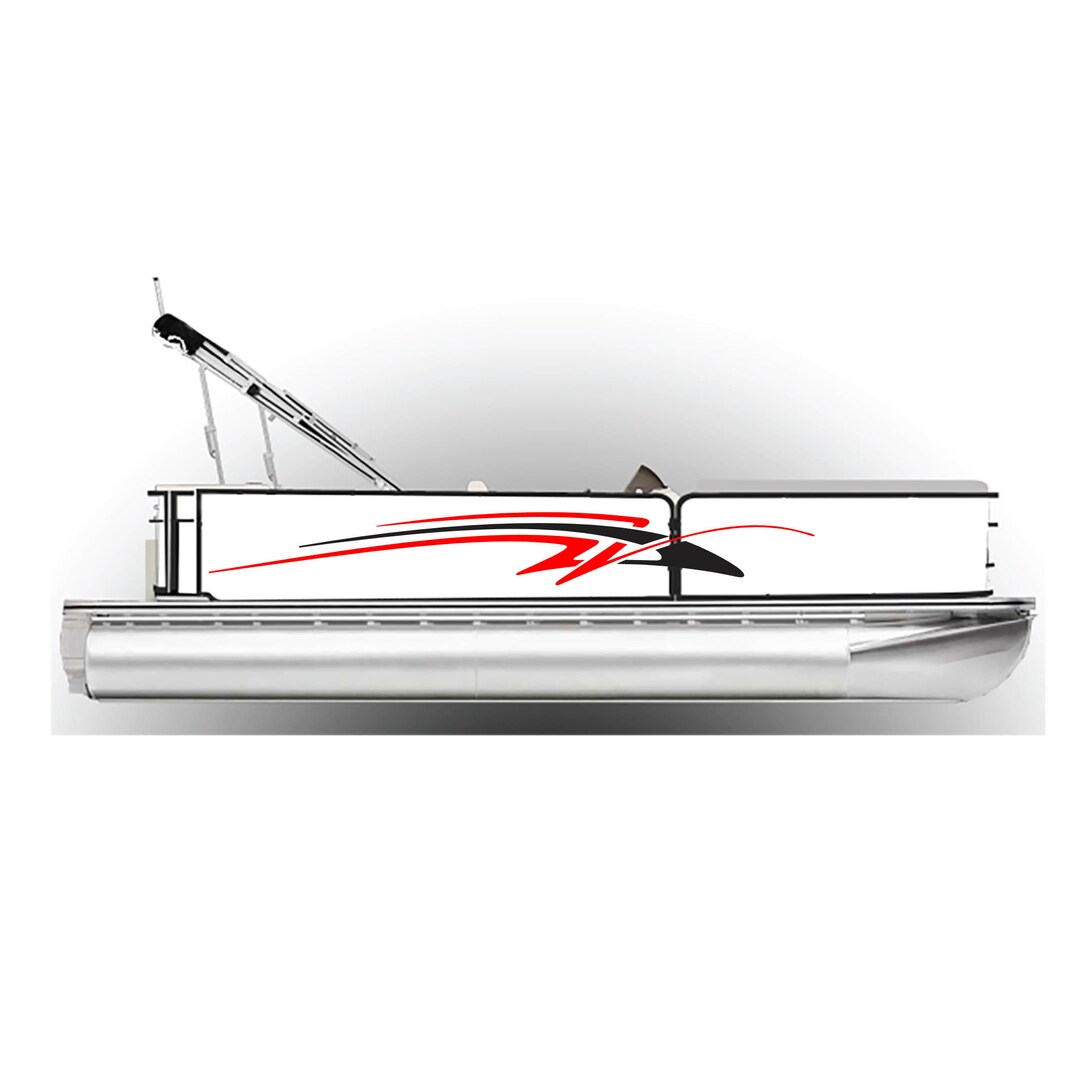 Pontoon Graphics Decals Boat Graphics Decals - Etsy