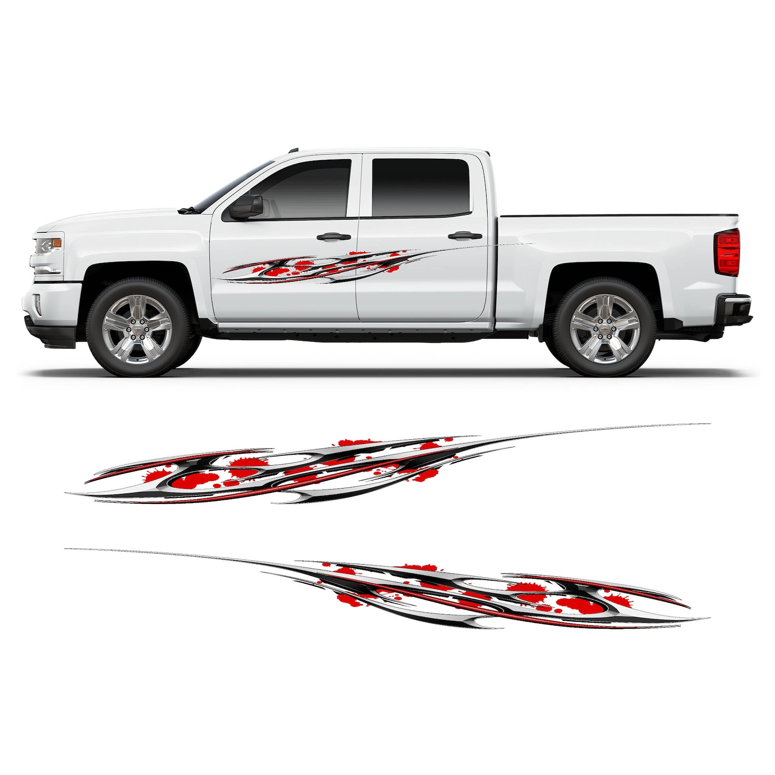 Truck Graphics Auto Graphics Pickup Graphics, Many Color Options, Both ...