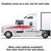 Semi Truck Vinyl Graphics Decals Stripes Many Colors Left and Right - Etsy
