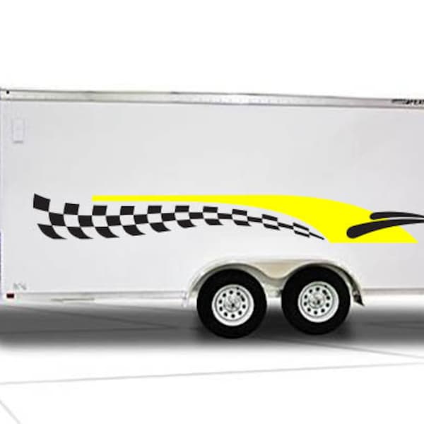Trailer Vinyl Decal - Etsy