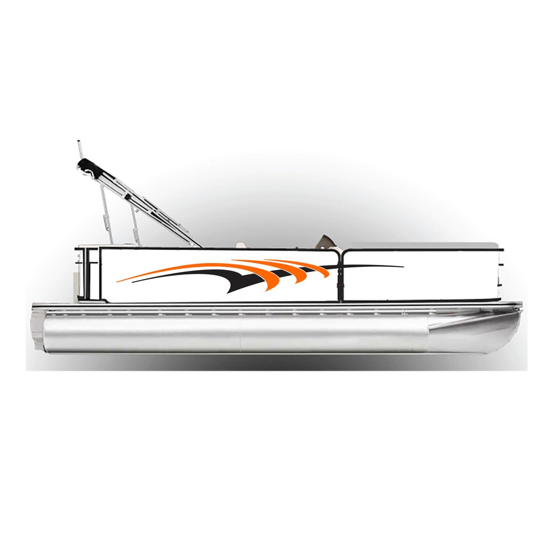 Pontoon Graphics Decals Boat Graphics Decals - Etsy