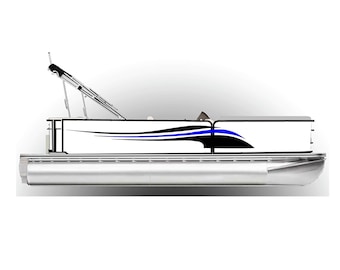 Pontoon Graphics Decals Boat Graphics Decals | Etsy