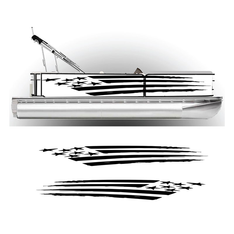 Pontoon Boat Side Decals - Etsy