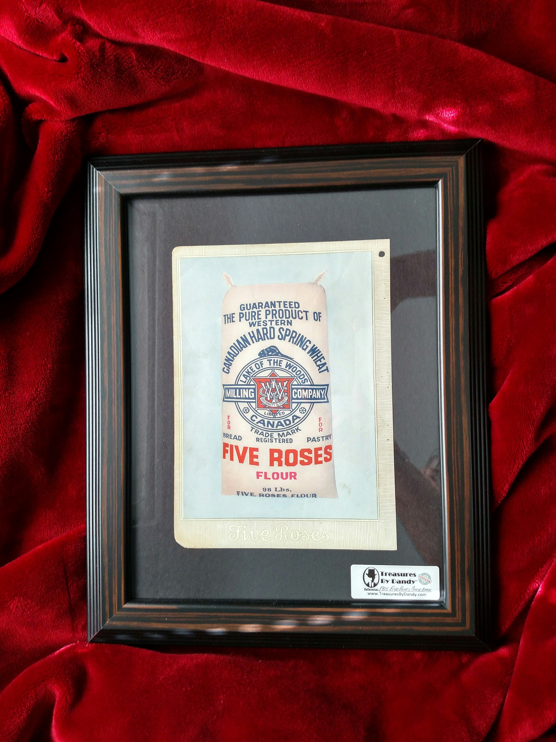 1915 Five Roses Cookbook - Flour Advertisement - Etsy