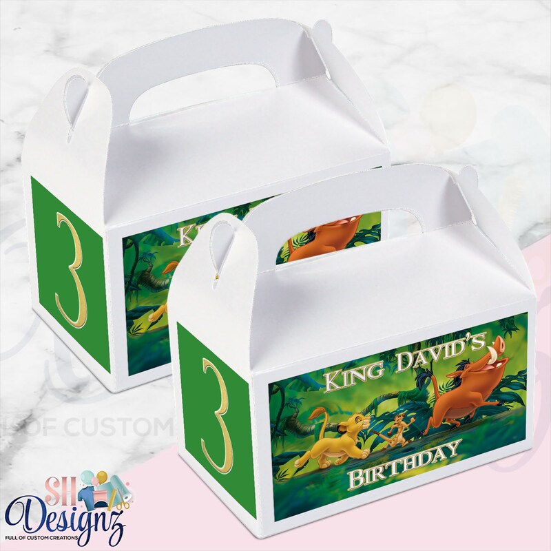 Lion Box - Etsy