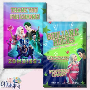 Zombies 3 Birthday Party Candies, Zombies 3, Zombies Theme, Zombies ...