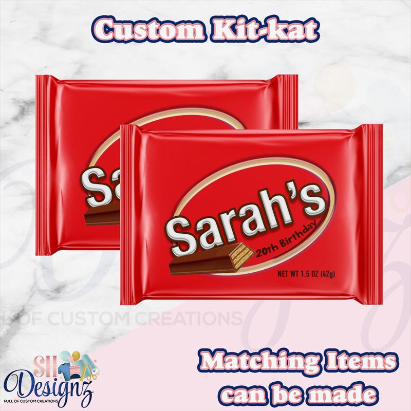 Kit Kat Wrapper - Etsy